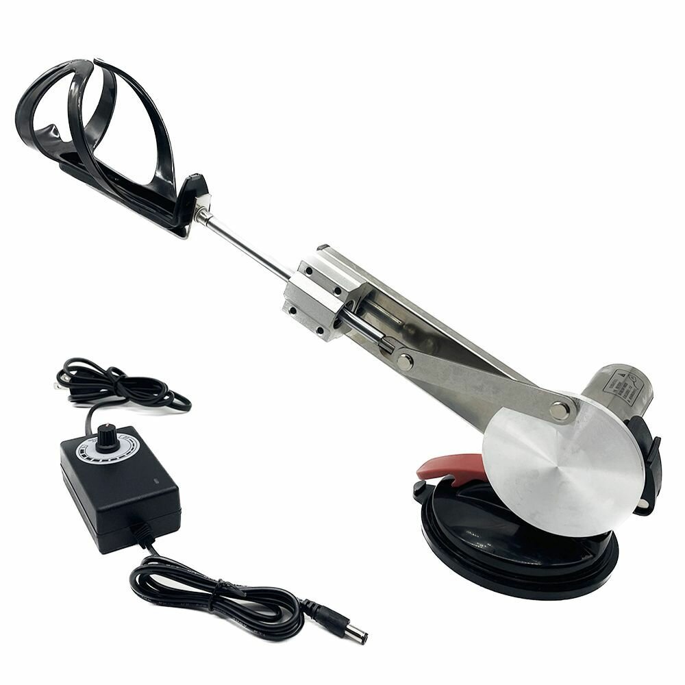 Мини-телескопический линейный привод 24 В, линейный ускоритель с держателем присоски, ходовой двигатель 60 мм