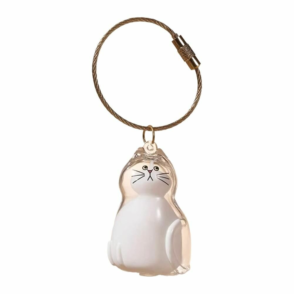 Милый брелок для хранения шерсти домашних животных в форме котенка