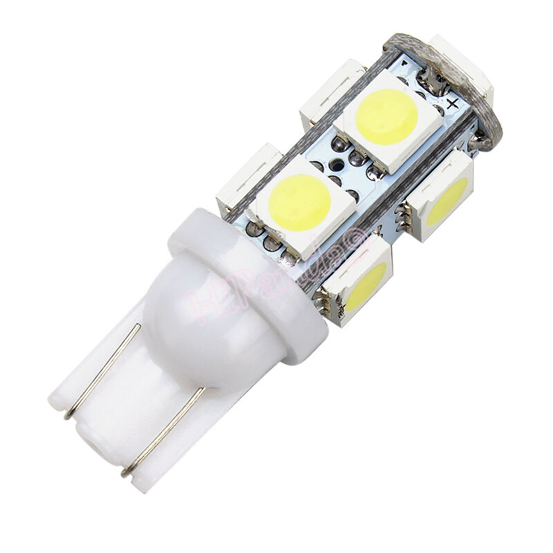 Лампа светодиодная А12-5 (Т10-10SMD) маяк бесцокольная (артикул 12T10-W/10SMD/5630)