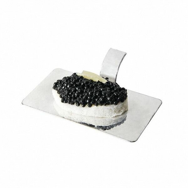 Фуршетная посуда, одноразовая тарелочка для порционных закусок 10Х5.5см, пластик 17 шт, Garcia de Pou Испания.