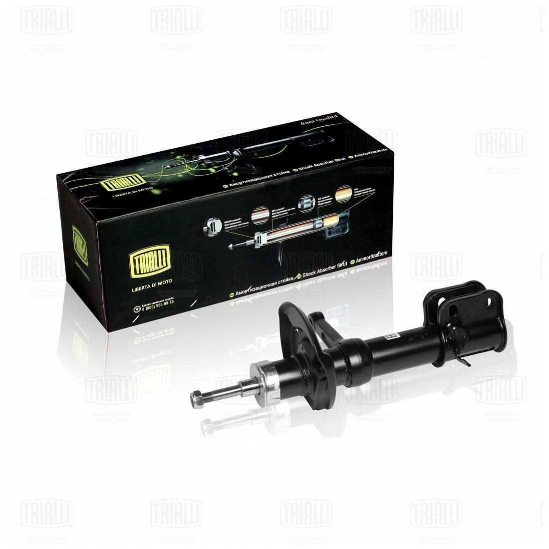 Trialli амортизатор (стойка) перед. лев. масл. для а/м ваз 1119 kalina (ah 01155) ah01155