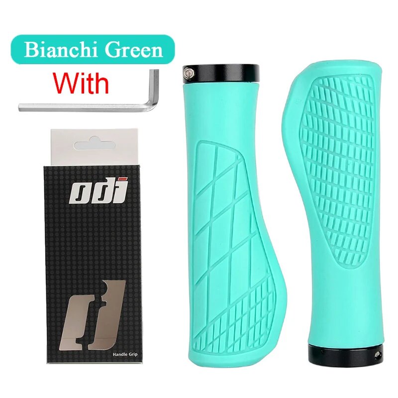 Ручки для велосипеда ODI Bianchi Green, ODI-4 B