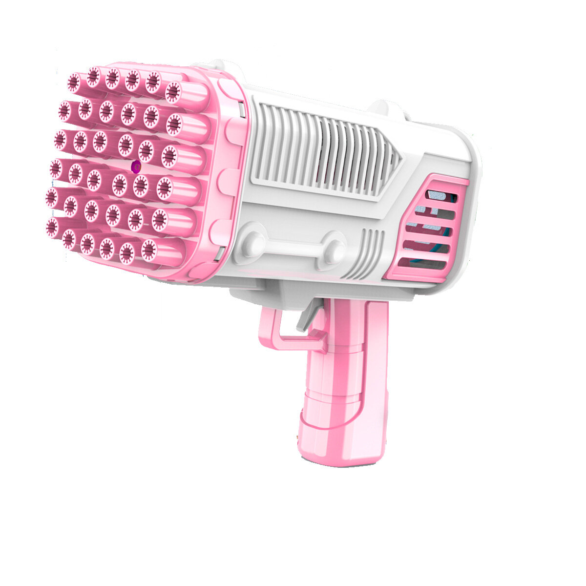 Электрическая машина для пузырей Нет Ред Гатлинг Бабл Бабл Ватер Стик Детские игрушки Розничная оптовая продажа Доуин Электрическая 36-лунная Базила Зеленый [цветной коробок] 1 бутылка жидкости для пузырей