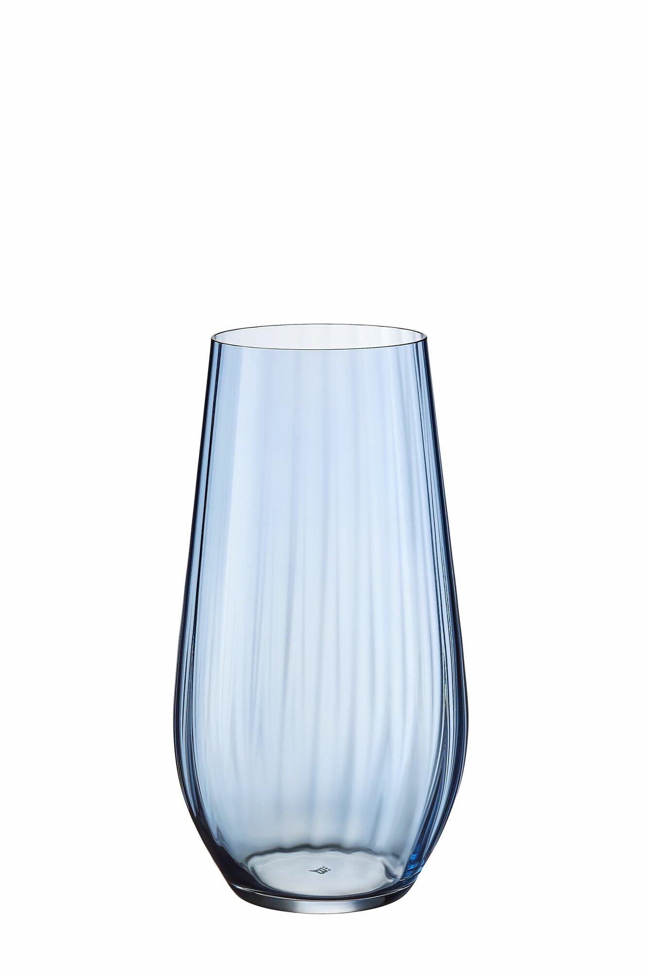 Стакан для воды "COLUMBA OPTIC", декор "Синий", 580 мл (набор 2 шт), Crystal Bohemia/ БСС0504