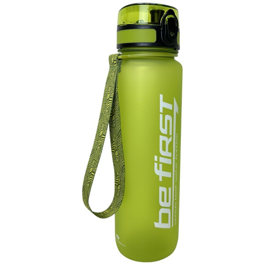Бутылка для воды из тритана Be First 1000 мл. зел