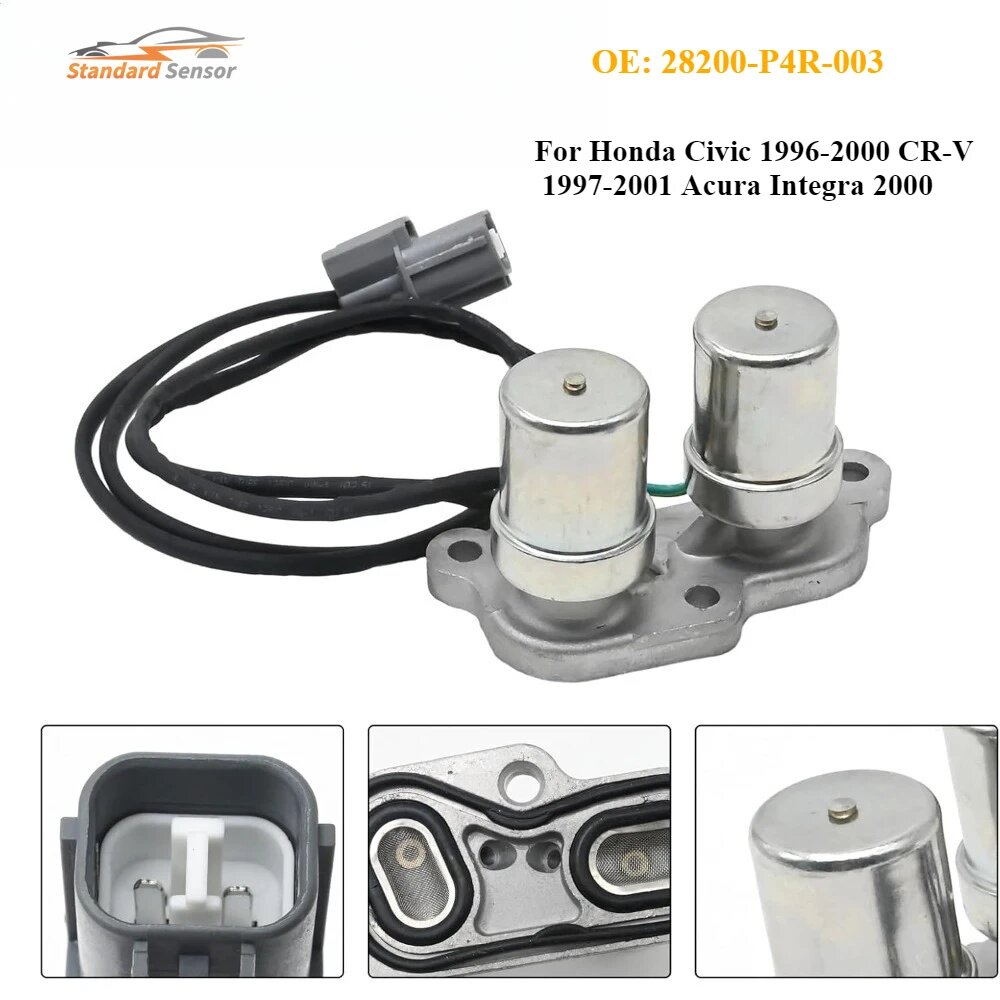 28200-P4R-003 для Honda Civic 1996-2000 CR-V 1997-2001 Acura Integra 2000, соленоид блокировки управления переключением автоматической коробки передач