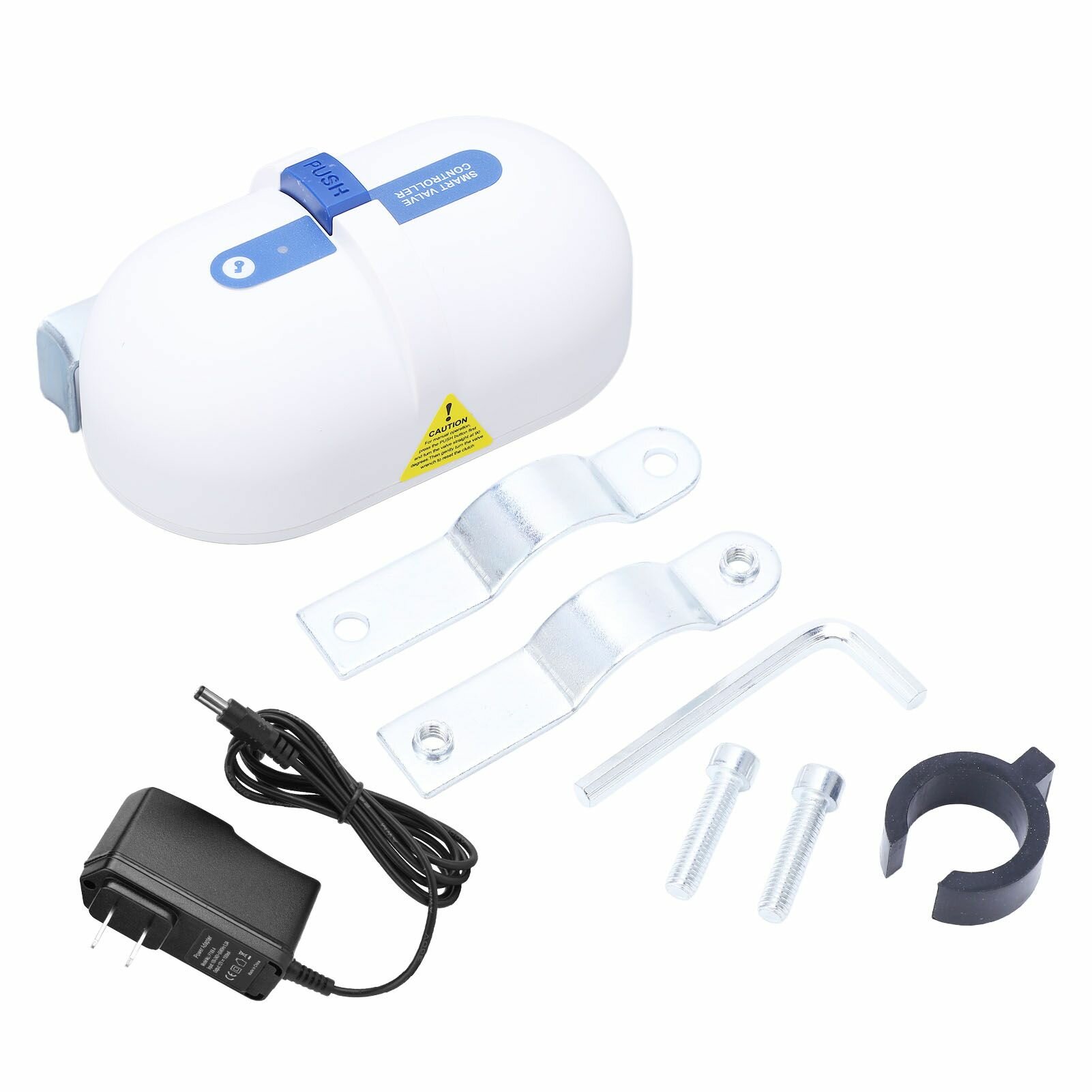 Умный водяной клапан Wi-Fi с автоматическим отключением по времени, контроллер спринклера, 1 дюйм, 1,25 дюйма, 100 240 В, вилка стандарта США