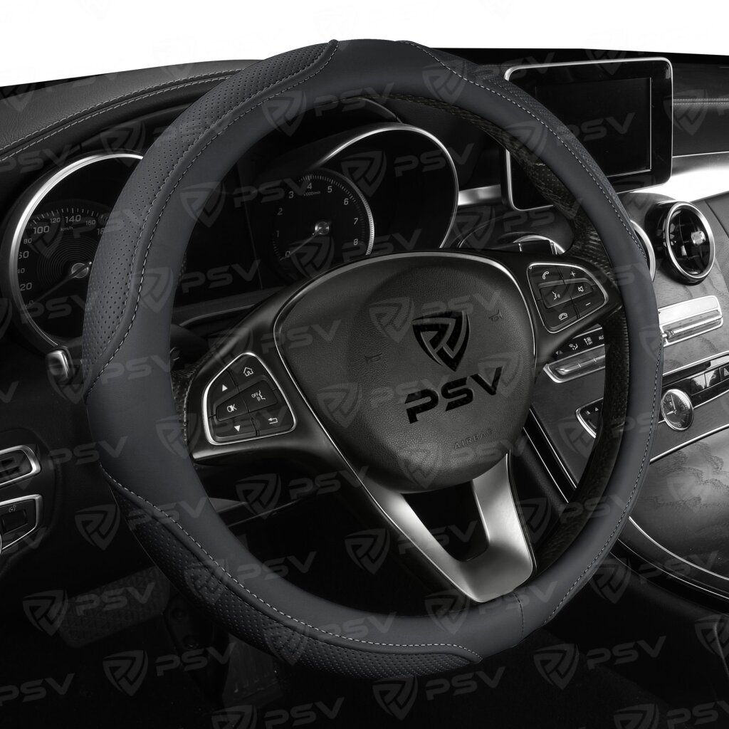 Оплётка руля PSV DOT Эко кожа черный