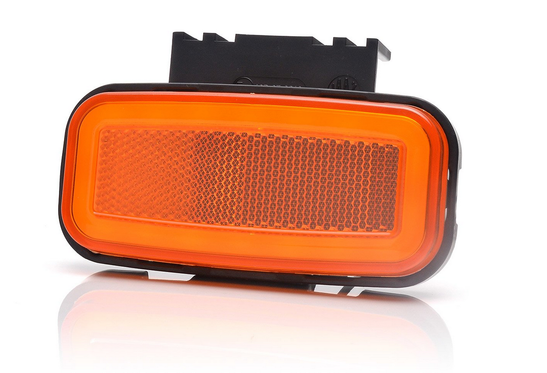 Фонарь габаритный 145-00-f жёлтый универсальный с функцией проблеского маяка 12-24в