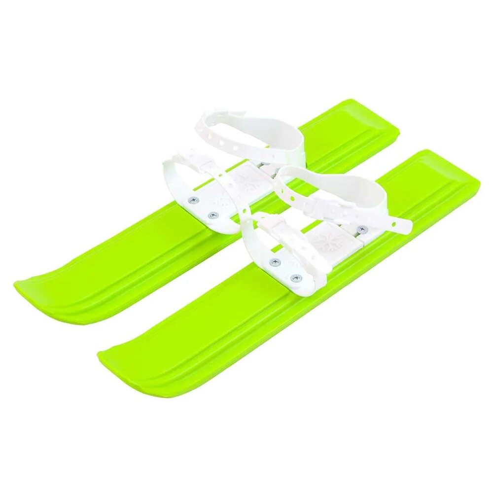 Мини-лыжи Цикл Олимпик Юниор салатовые, в сетке, 47 см 4630035339323