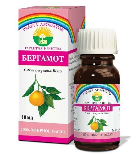 Бергамот масло эф 10мл Лекус