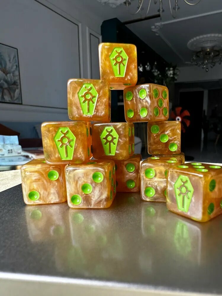 KyбиK Grand Alliance Destruction Dice22024Warhammer Age of Sigmar warhammer, dice, игральная кость