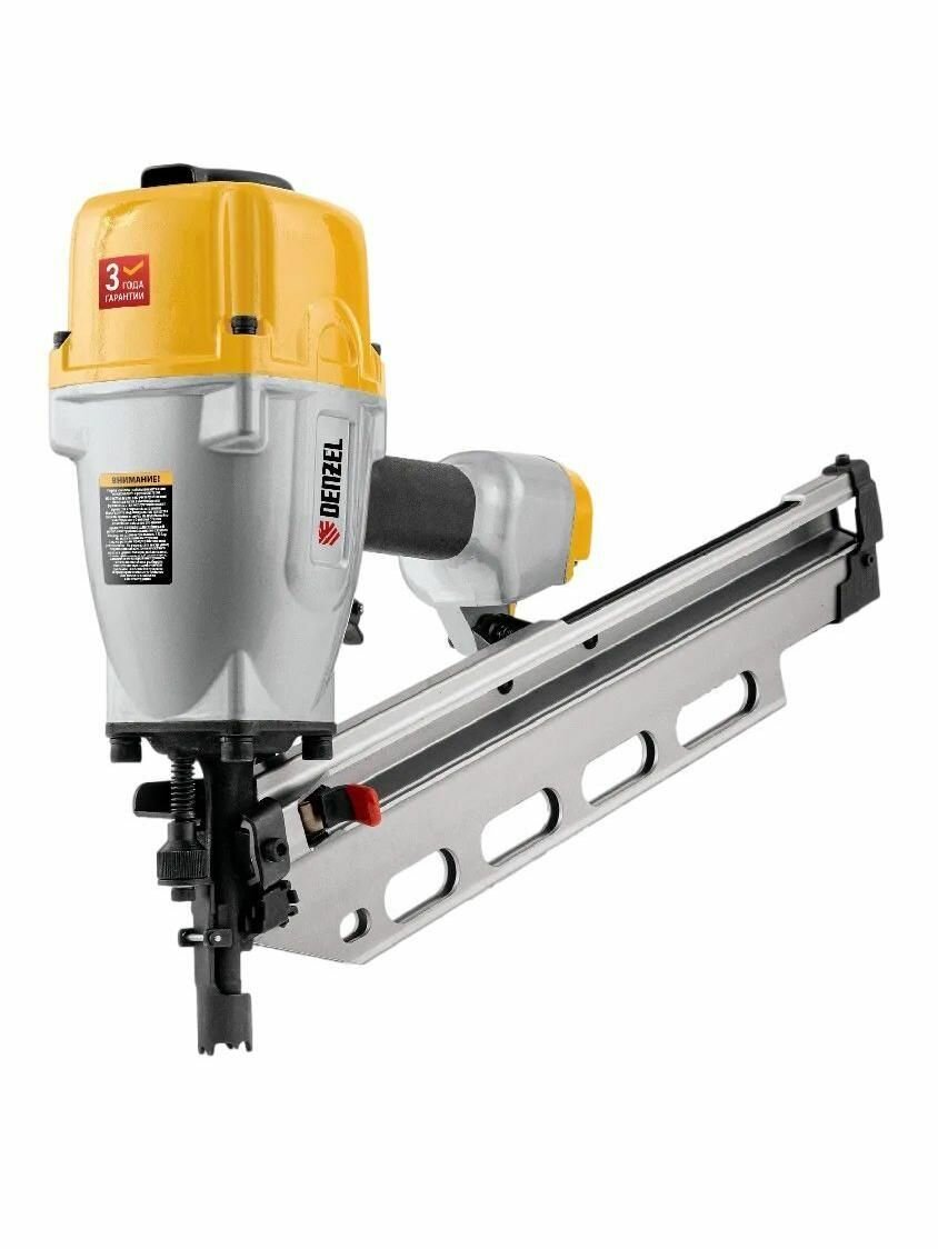 Нейлер пневматический PN2190 для гвоздей SN21 от 50 до 90 мм Denzel 57429