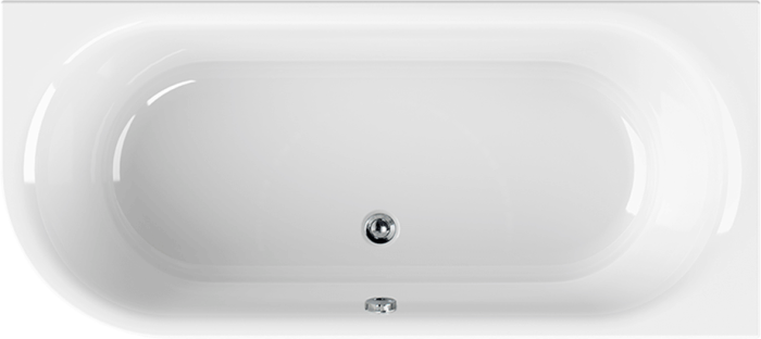 Акриловая ванна Cezares Metauro Corner R 180x80 см, правая, пристенная, белая, асимметричная, с каркасом