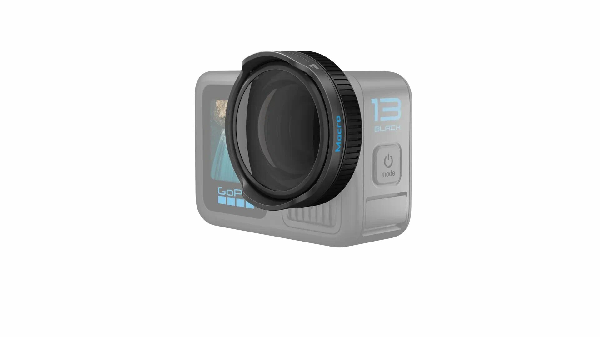 Объективы для фотокамер Линза GoPro Macro Lens Mod для HERO13 Black - Официальный аксессуар GoPro(AEWAL-021)