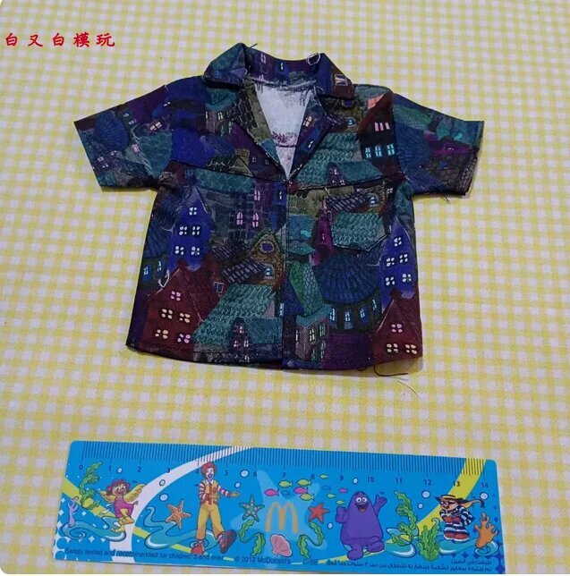 Гавайская рубашка 1/6 для 12-дюймовых мужских фигурок At030 M35 J