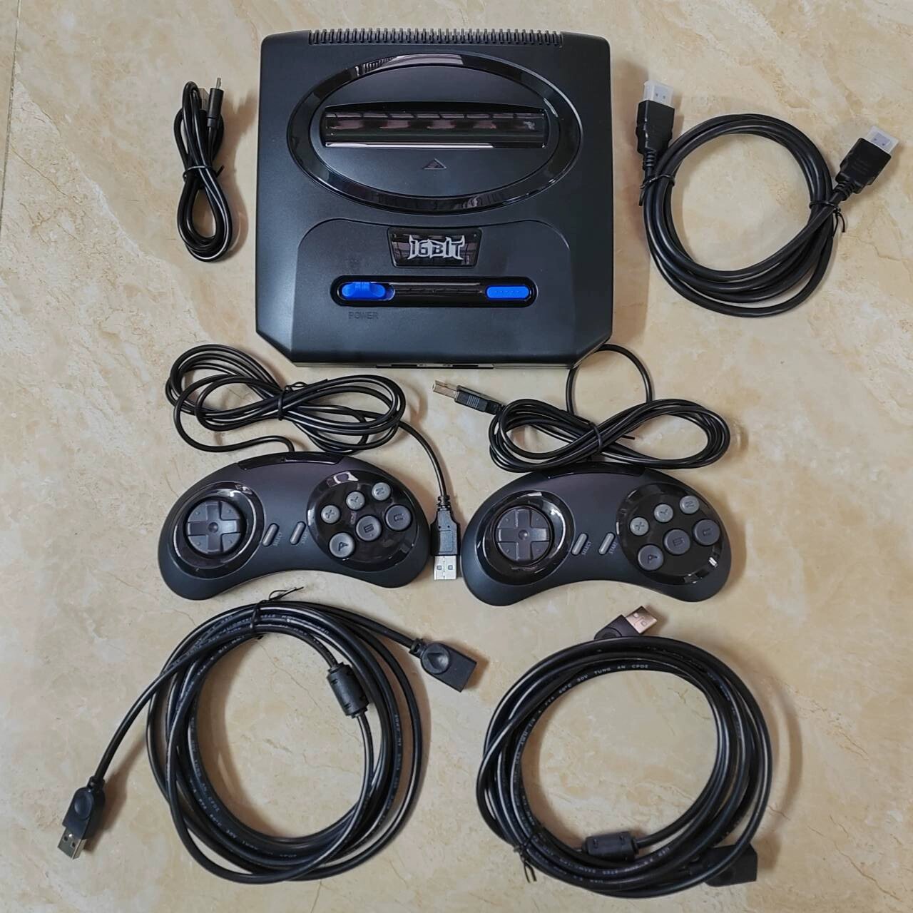 Проводная игровая приставка TV с 3-метровым кабелем для контроллера для игр Sega, совместимая с 4K