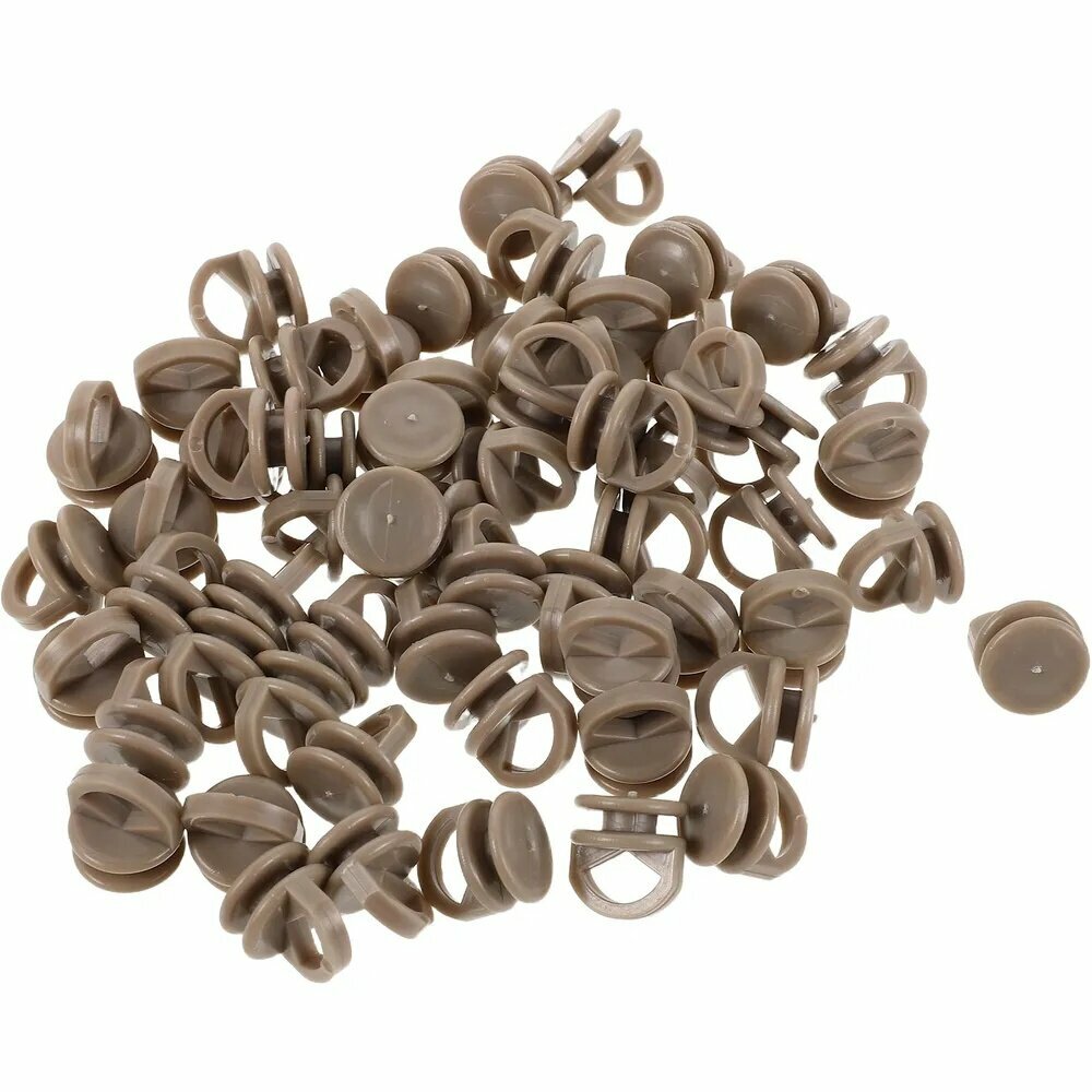 500 Штук Крючков Для Шторок Из Abs-Пластика Для Автомобилей И Грузовиков