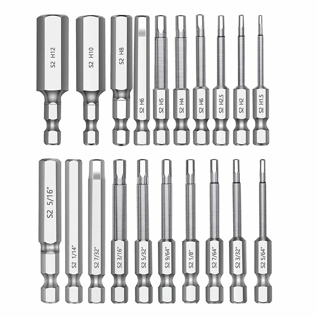 Набор магнитных бит из 20 предметов