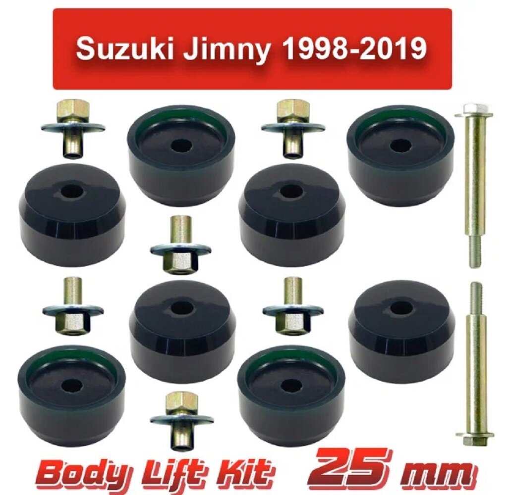 Лифт кузова Tuning4WD, для Suzuki Jimny, 3 поколение, полиуретан, 25 мм