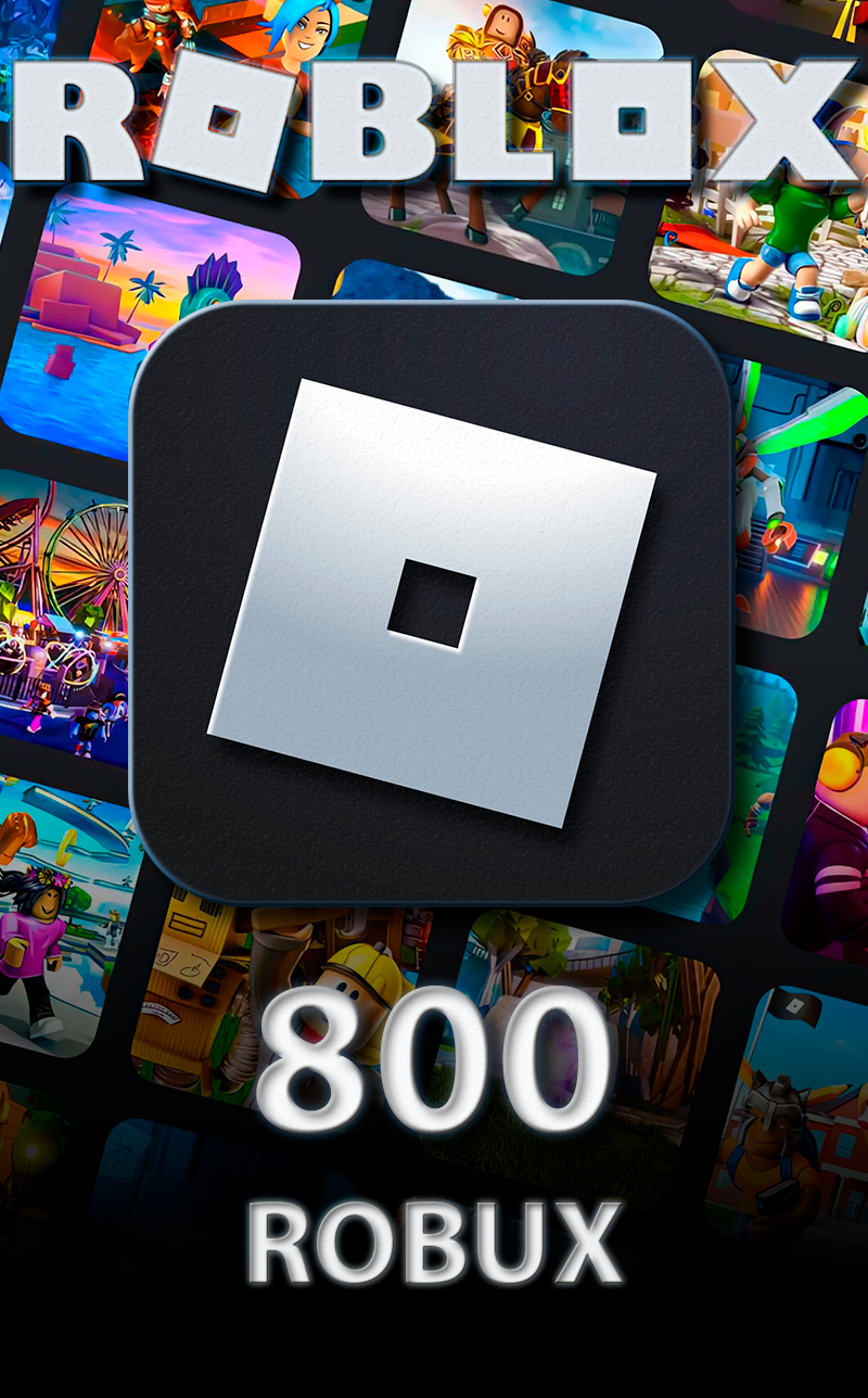 Подарочная карта Роблокс: 800 Робуксов / Gift Card Roblox: 800 Robux. Подходит для России. Мгновенная Активация (Global)