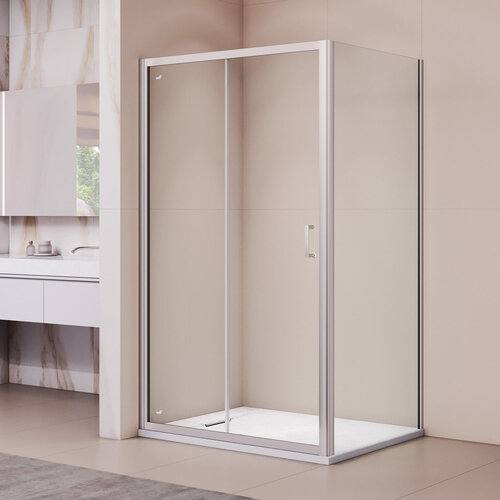 Душевой уголок RGW Passage PA-74 110х70 стекло прозрачное, профиль хром