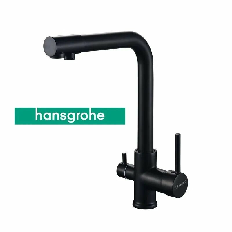Hansgrohe Смеситель для кухни с фильтром для питьевой воды. Латунь