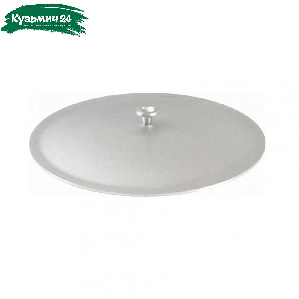 Крышка для котла Kukmara литая, алюминий, серебристая, 560 мм