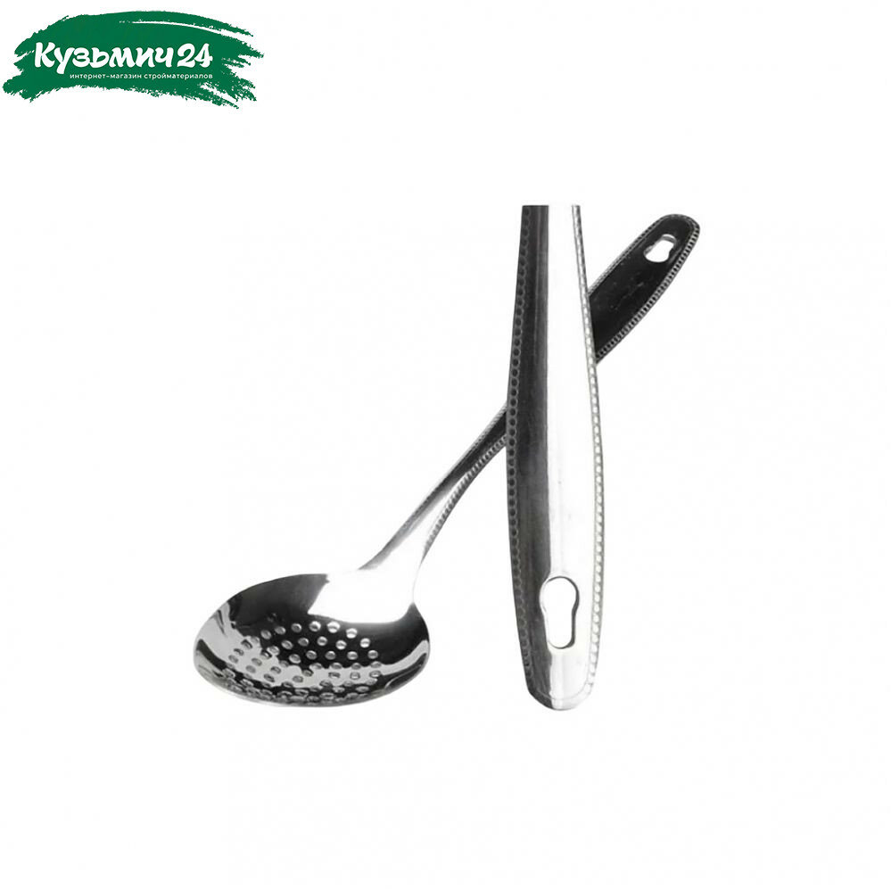 Ложка-шумовка овальная Jyrad Collections, нержавеющая сталь, 33 см