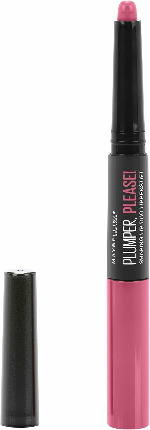 Maybelline New York Lip Studio Duo Lipstick Plumper, Please! блеск для губ, дуэт для моделирования губ оттенок 210 All Access