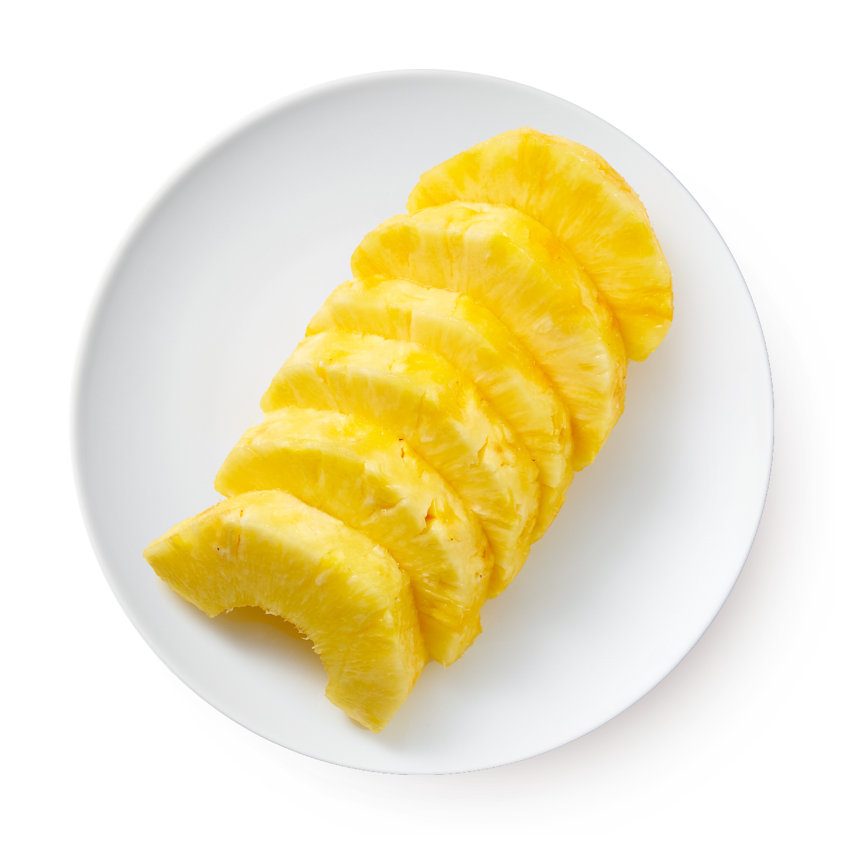 Ананас полукольцами "Из Лавки", в пластиковом контейнере, 0,3 кг