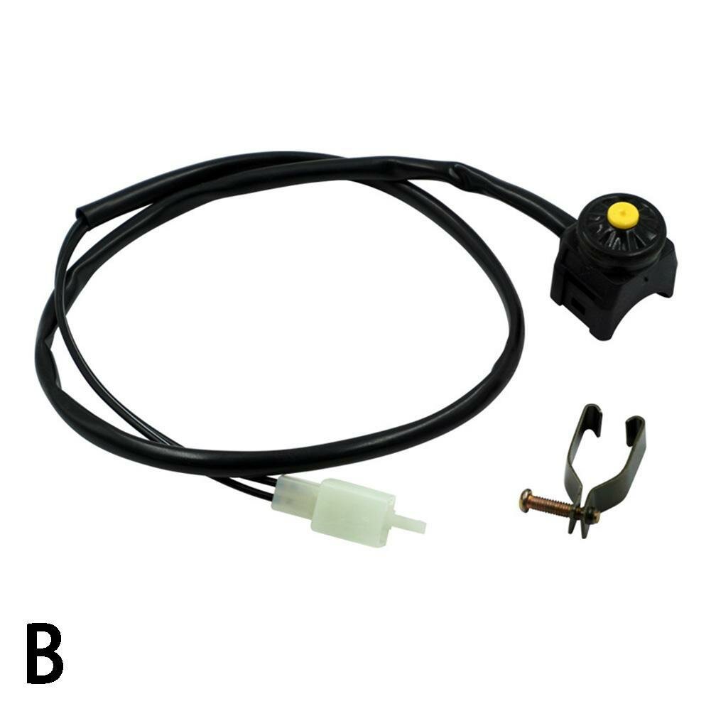 Кнопка / выключатель на руль, силовой, двухпроводной для мотоциклов и электровелосипедов