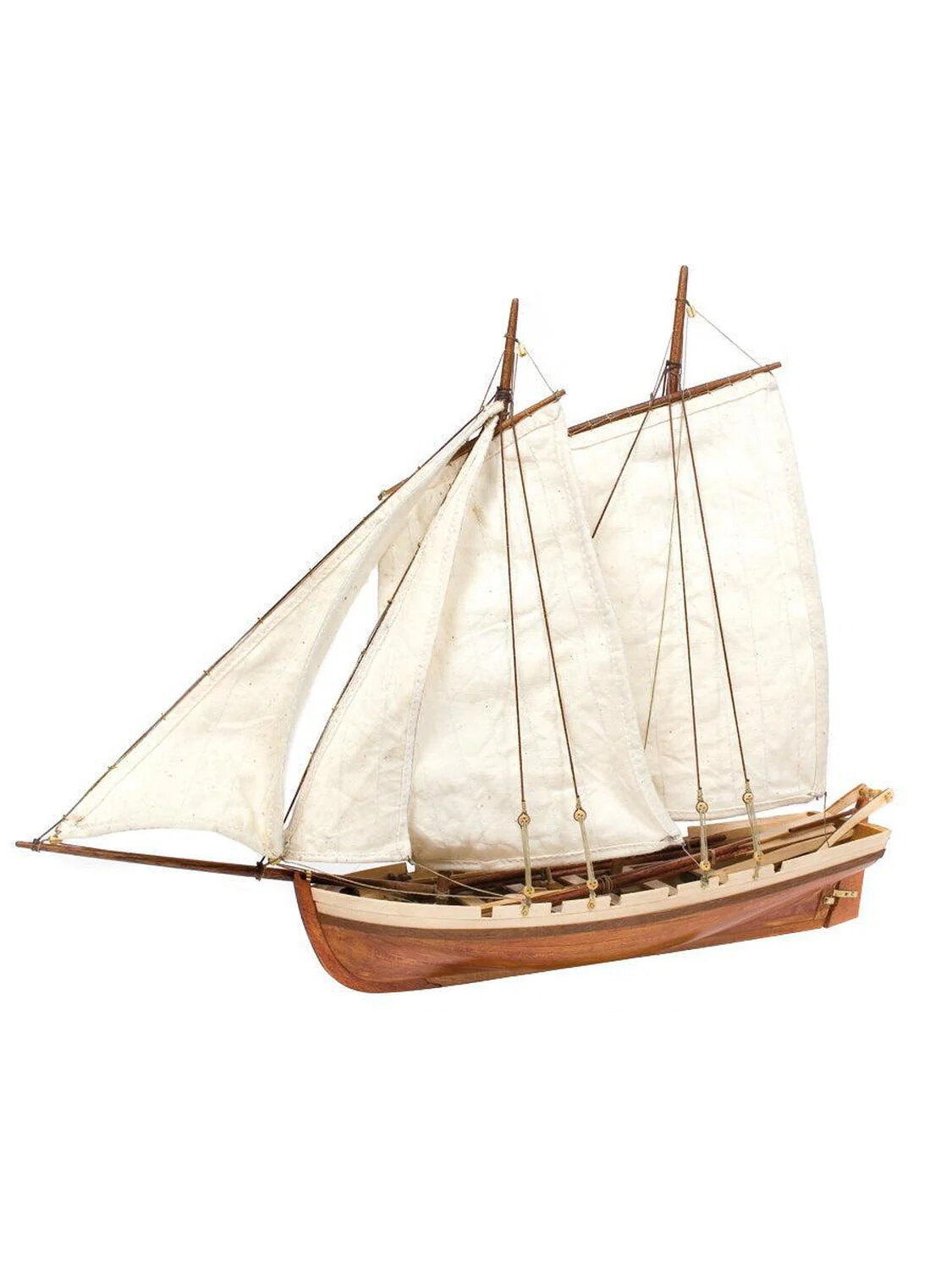 Сборная модель парусника от OcCre, Баркас Bounty, 90 часов, М.1:24