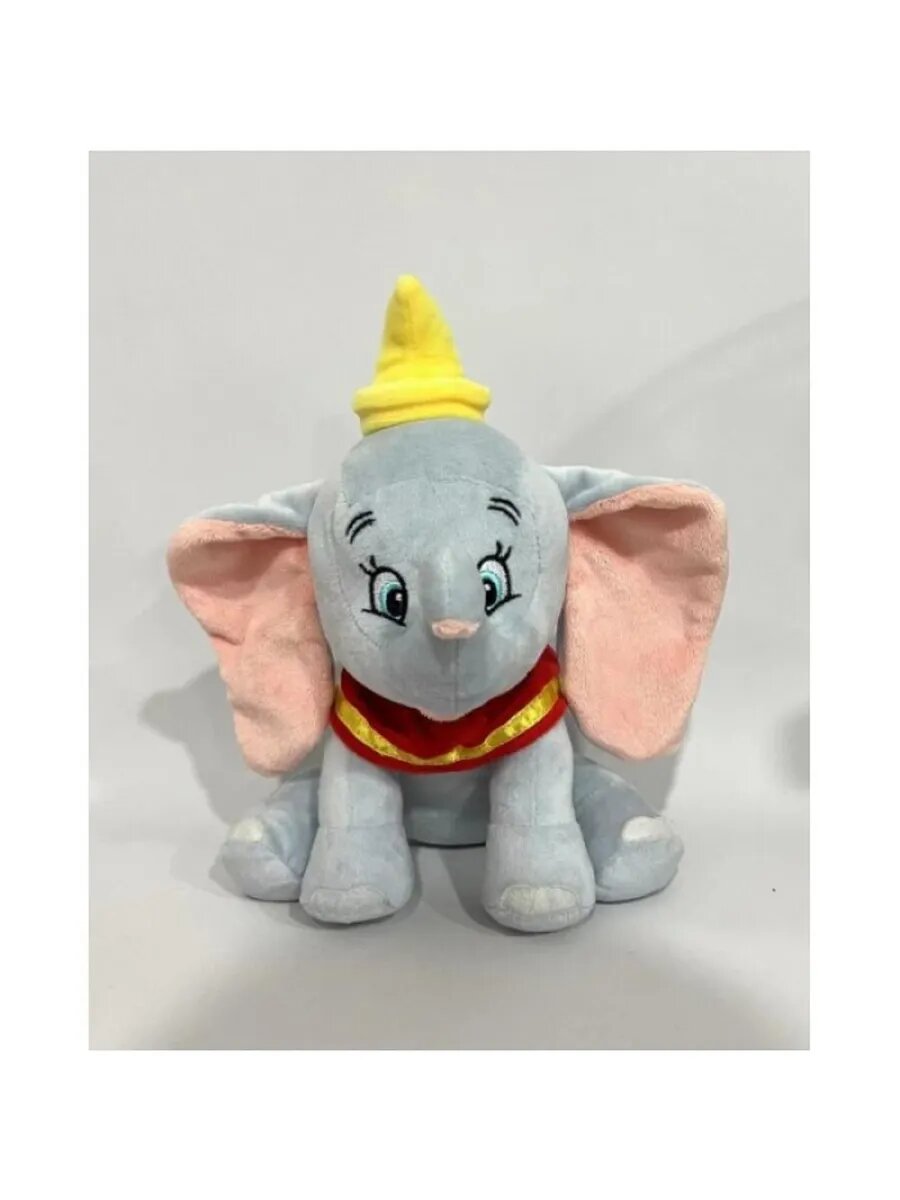 Игрушка мягкая слоненок 20см, озвуч. Добрые игрушки в кор.2