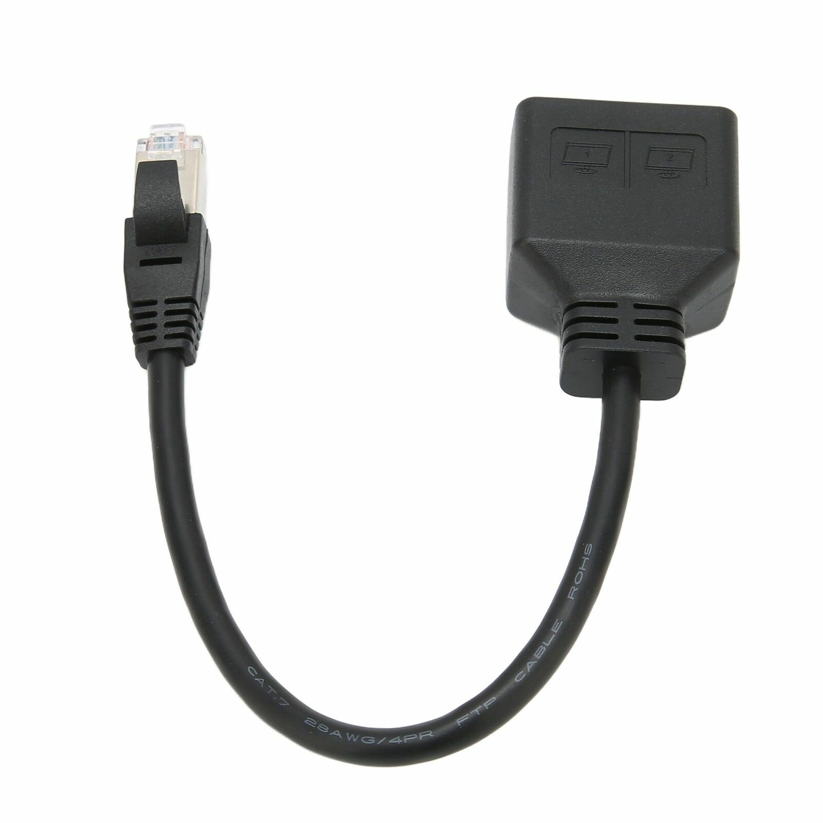 Разветвитель Ethernet RJ45, 1-to-2, для сетей CAT7