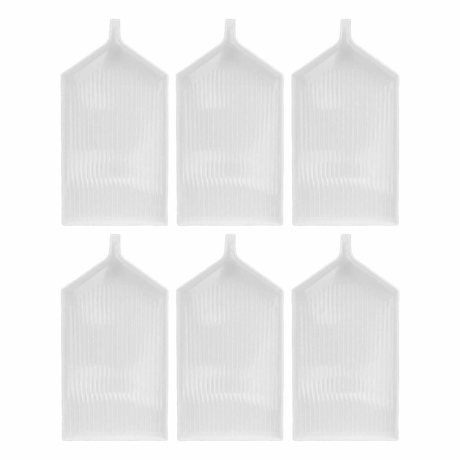 Новогодний подарок из 6 частей пластикового лотка для сортировки бриллиантов и стразов