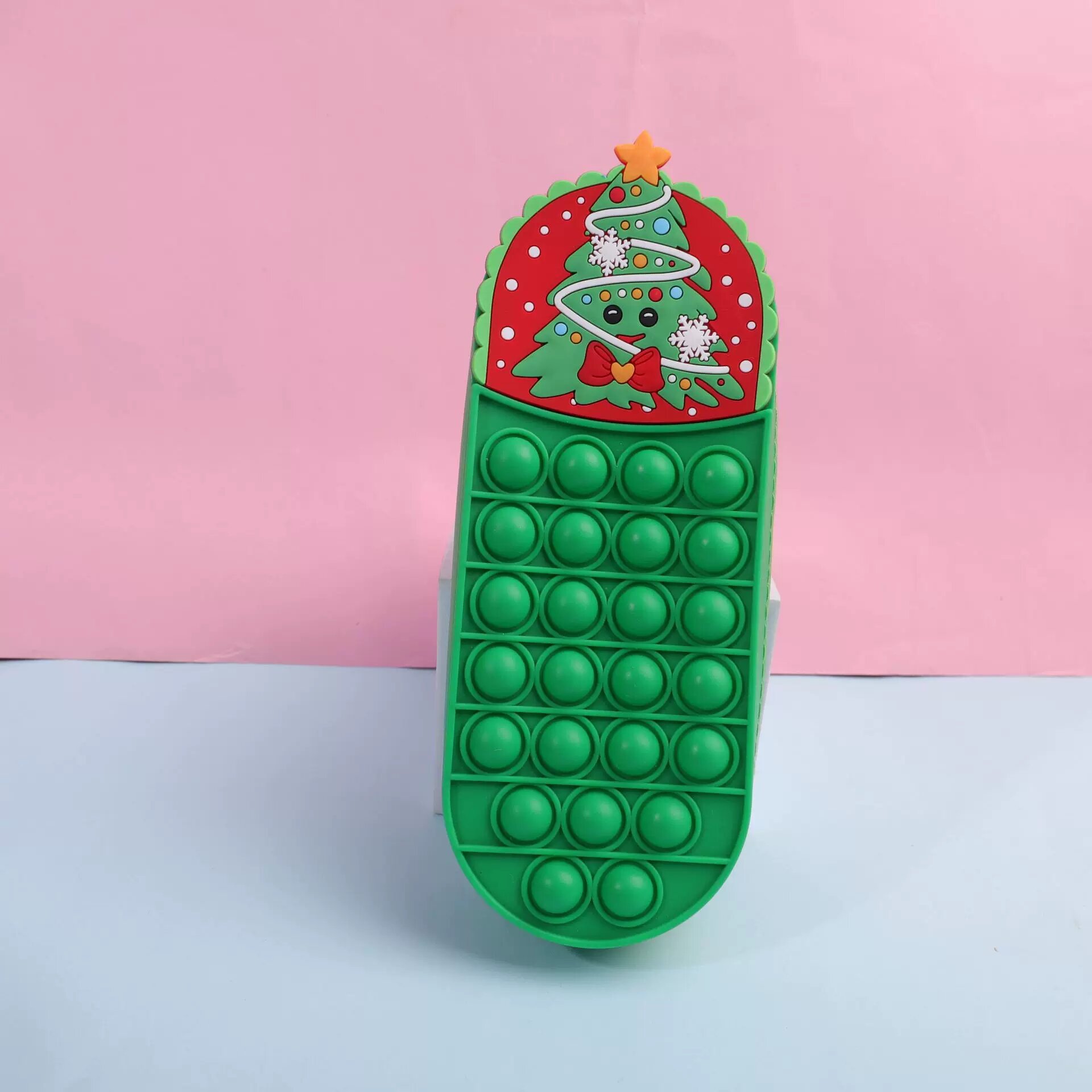 Детский пенал-антистресс с мультяшным дизайном, креативная игрушка-сжималка, многофункциональный пенал для снятия