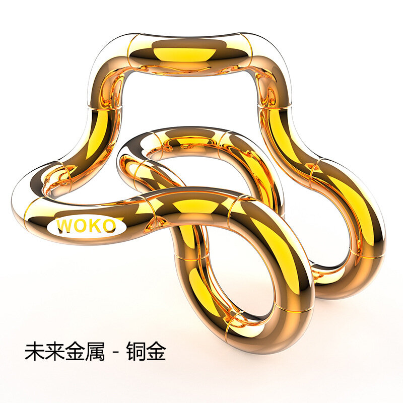 WOKO Twisty Fun Игрушка с изменением температуры Танго для снятия стресса Плюшевая игрушка с изменением цвета Подарок на день рождения