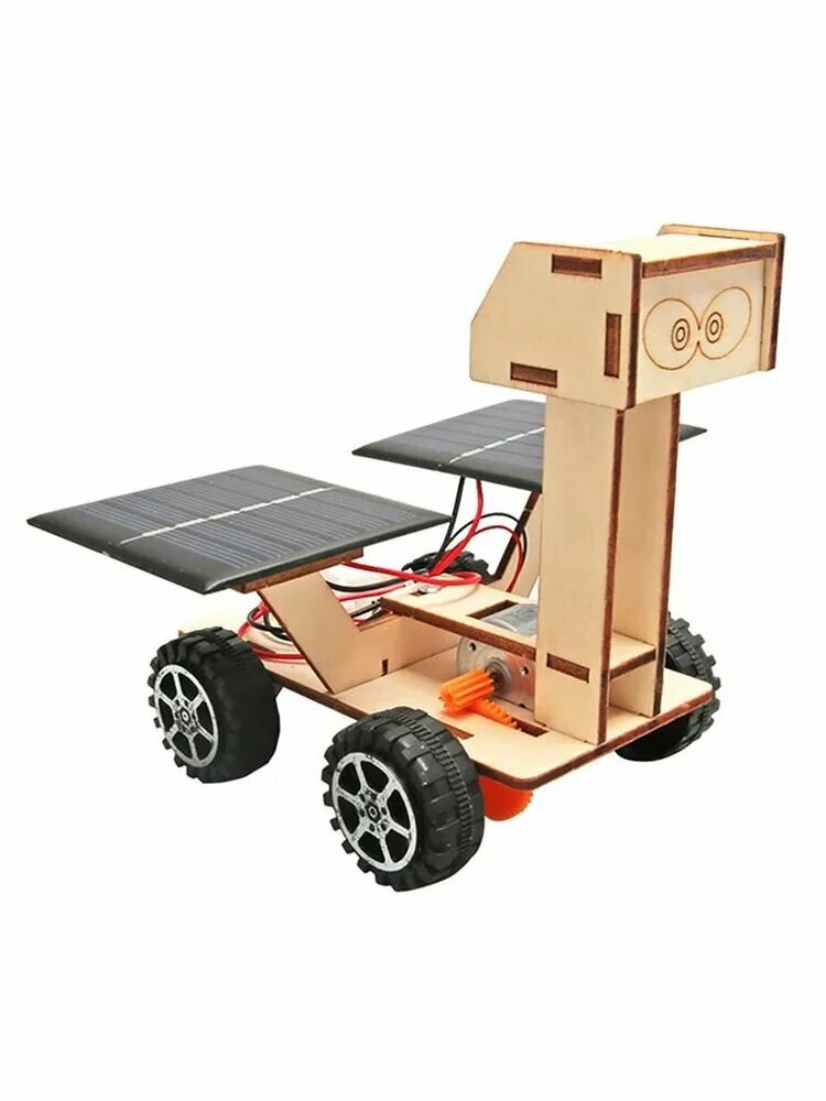 Ручной работы науки и техники на солнечных батареях марсоход