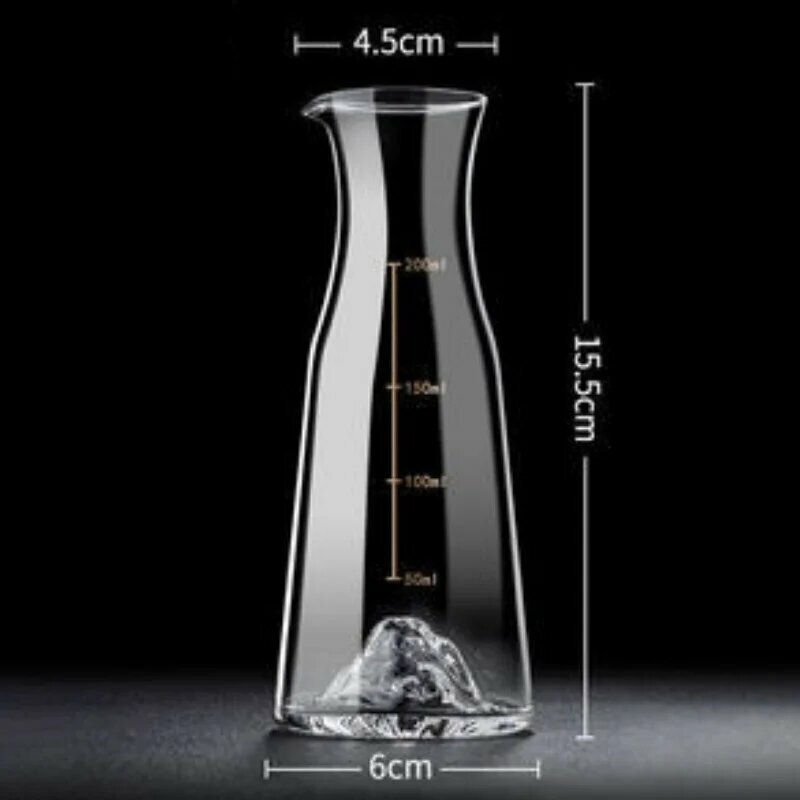 Алмазный Золотой горный бокал для напитков ALisWine, Transparent 200ml, 51-100 мл