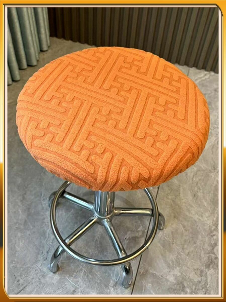 Круглый чехол для стула, подходит круглых стульев диаметром 30-36 см