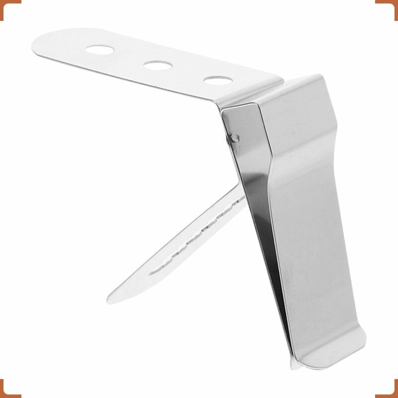 Клип Держатель Термометрической Зонда Из Нержавеющей Стали Для Приготовления Чая Кофе Молока Сиропа Серебристый 4 00X3 80X1 50CM