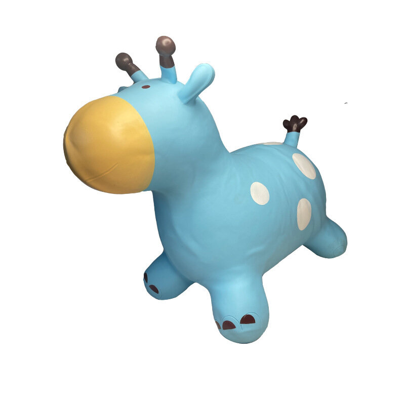 Надувная игрушка лошадь, прыгающая лошадь, прыгающий олень, экологически чистая резина, уличная музыкальная лошадка для малышей, прыгающее животное