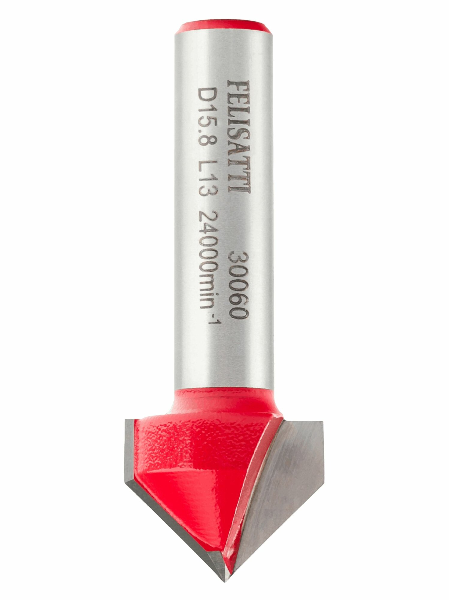 Фреза пазовая гальтельная V-обр. ф15.8, 90 , хв. 8мм