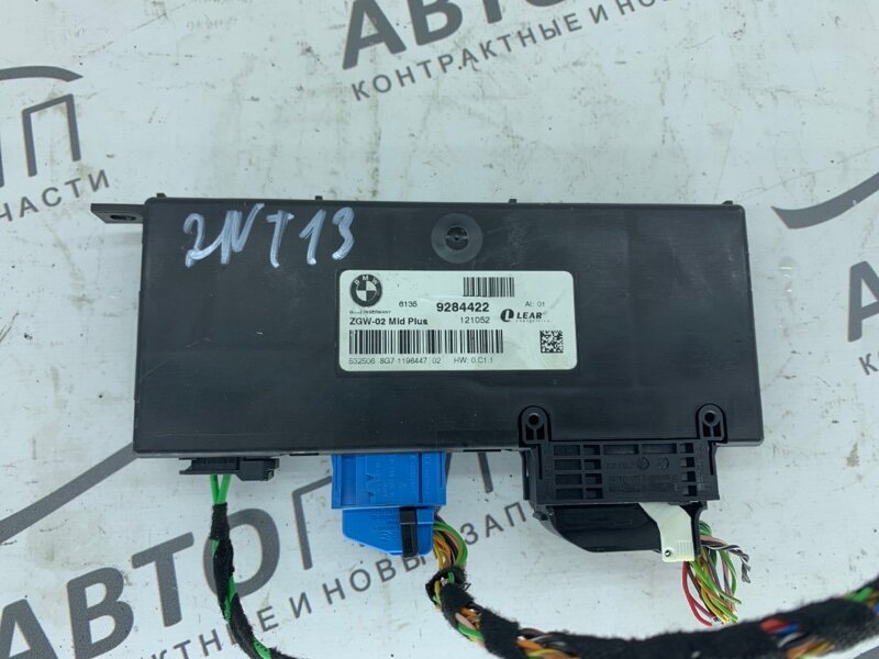 Блок управления ZGW BMW 5er 530D F10 Ф10 61 35 9 284 422
