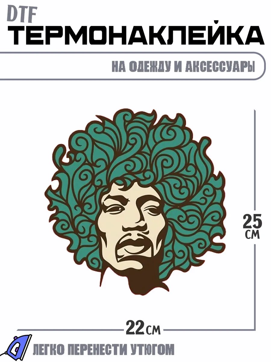 Термонаклейка Хендрикс