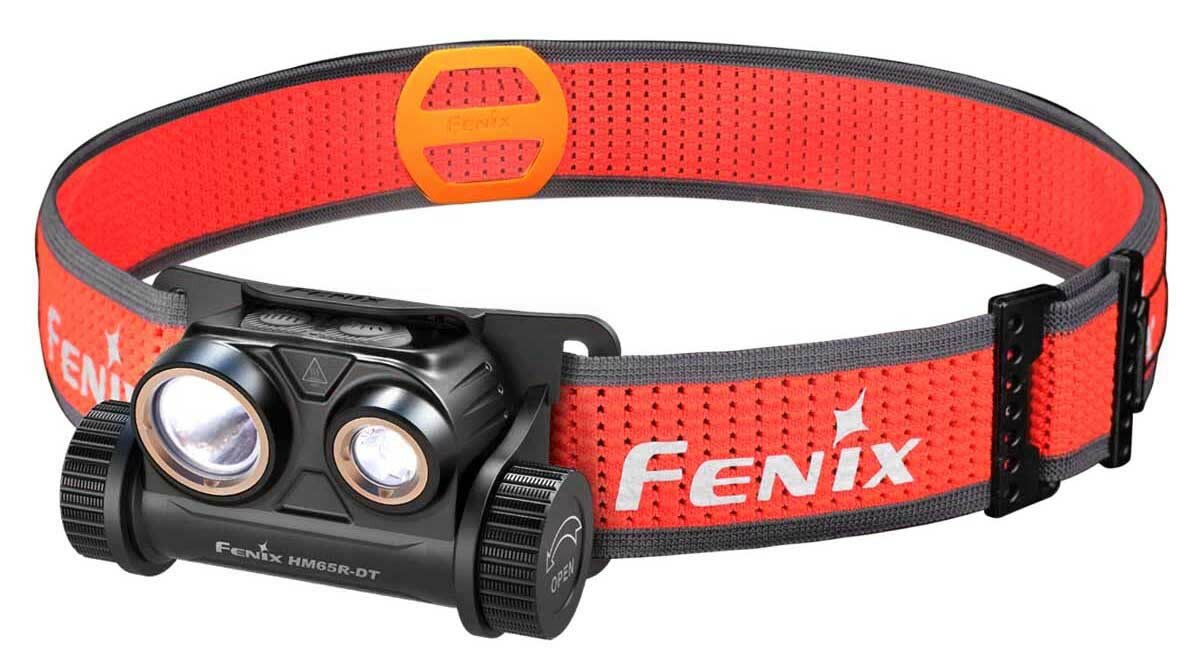 Налобный фонарь Fenix HM65R-DT Dual LED black