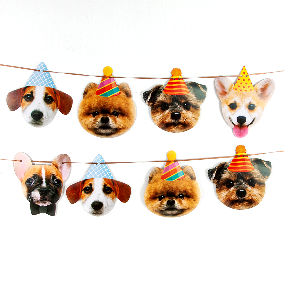 Гирлянда Собачки, 250 см, 1 упак.