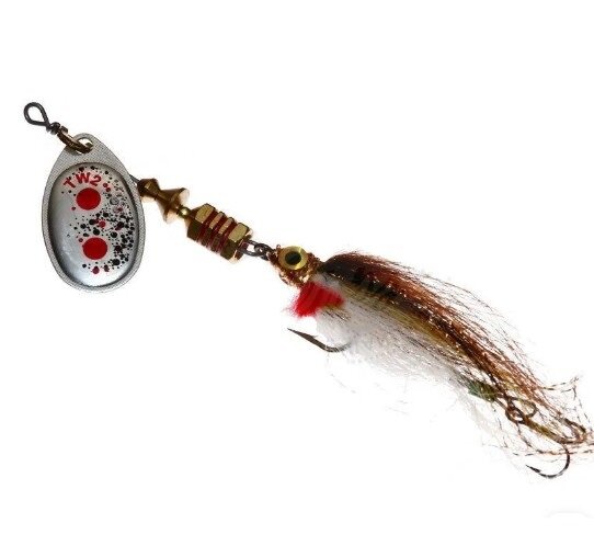 Блесна вращающаяся Mepps AGLIA TW STREAMER, 2, SILVER (блистер)