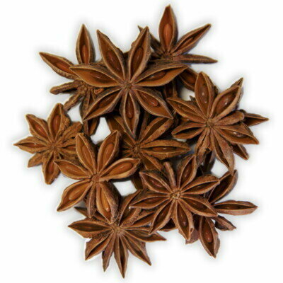 Бадьян (анис звездчатый), специи, для кондитера, для настойки, травяной чай 50 гр.